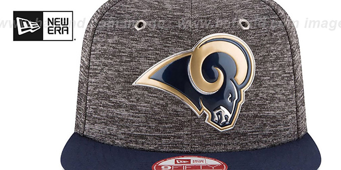 St Louis Rams 2016 NFL DRAFT SNAPBACK Hat by New Era