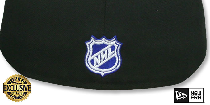 New York Rangers NHL TEAM-BASIC Black Fitted Hat by New Era