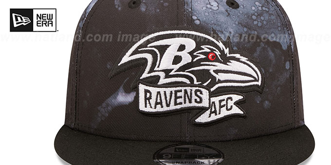 Baltimore Ravens 2022 NFL SIDELINE TIE-DYE SNAPBACK Hat