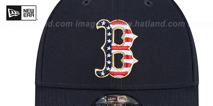 Boston Red Sox 2023 JULY 4TH STARS N STRIPES SNAP Hat