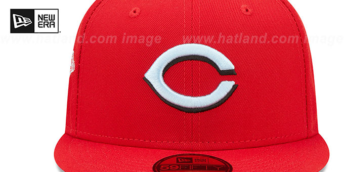 Cincinnati Reds 1990 WS CLOUD-UNDER Red Fitted Hat