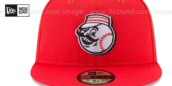 Cincinnati Reds 2017 MLB LITTLE-LEAGUE Red Fitted Hat