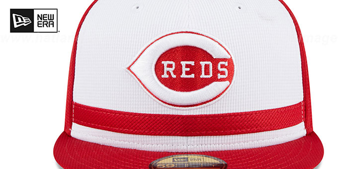 Cincinnati Reds 2024-25 BATTING PRACTICE Fitted Hat
