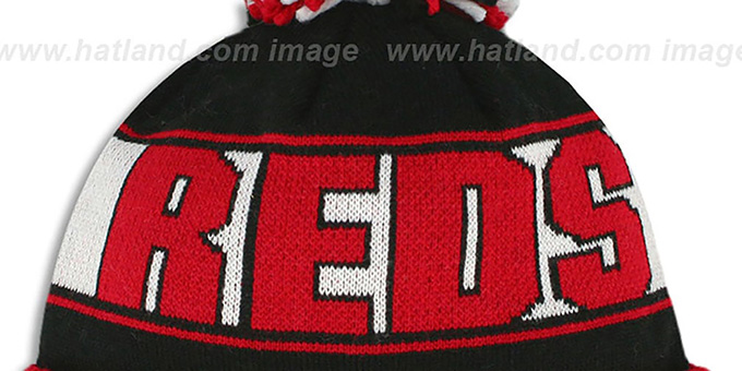 Cincinnati Reds REP-UR-TEAM Knit Beanie Hat by New Era