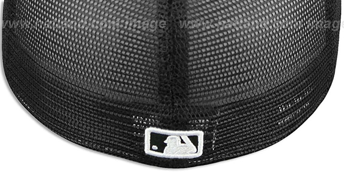 Cincinnati Reds ZEBRA ANIMAL-FUR MESH-BACK Fitted Hat