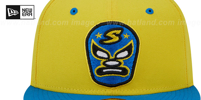 Sacramento River Cats COPA SNAPBACK Yellow-Blue Hat