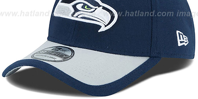 Seattle Seahawks 2015 NFL STADIUM FLEX Navy-Grey Hat