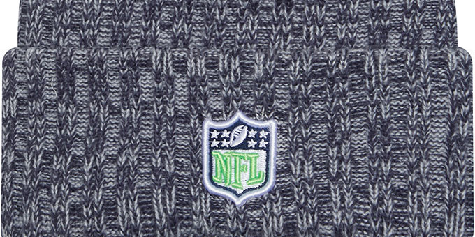 Seattle Seahawks 2023 SIDELINE Knit Beanie Hat by New Era