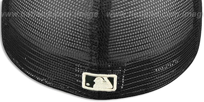 San Francisco SF Giants TIGER ANIMAL-FUR MESH-BACK Fitted Hat