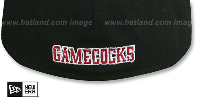 South Carolina NCAA TEAM-BASIC Black Fitted Hat by New Era