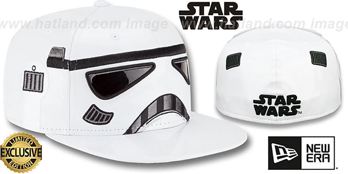 Star Wars Storm Trooper CHARACTER FACE Fitted Hat by New Era