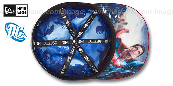 Superman CHARACTER ARMOR Fitted Hat by New Era