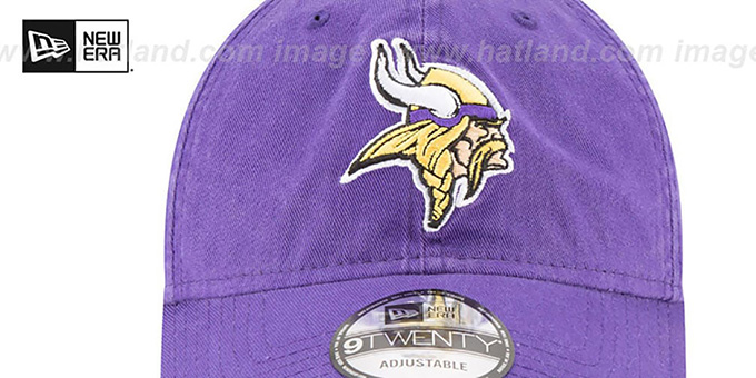 Minnesota Vikings CORE-CLASSIC STRAPBACK Purple Hat