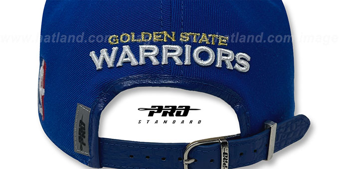 Golden State Warriors TEAM-BASIC STRAPBACK Royal-Gold Hat