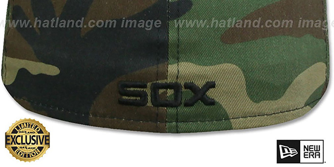 Chicago White Sox SOUTH SIDE HITMEN Army Camo Fitted Hat