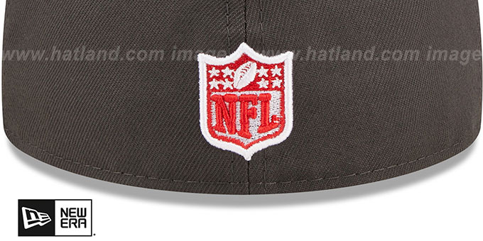 San Francisco 49ers 2T COLOR PACK Charcoal-Red Fitted Hat