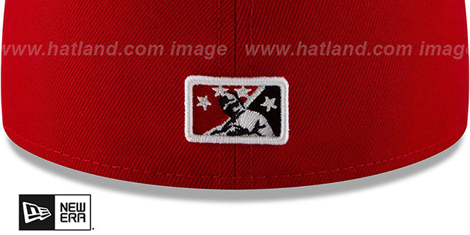 Louisville Bats COPA Red-Black Fitted Hat by New Era