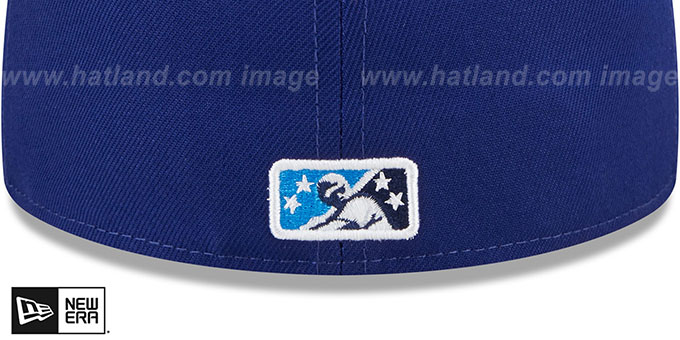 Buffalo Bisons MILB MARVEL DEFENDERS Royal Fitted Hat