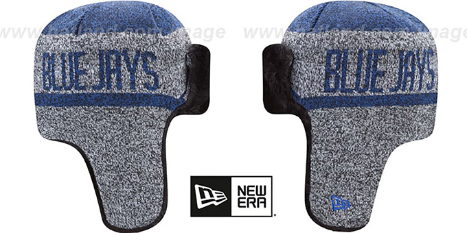 Toronto Blue Jays FROSTWORK TRAPPER Royal Knit Hat