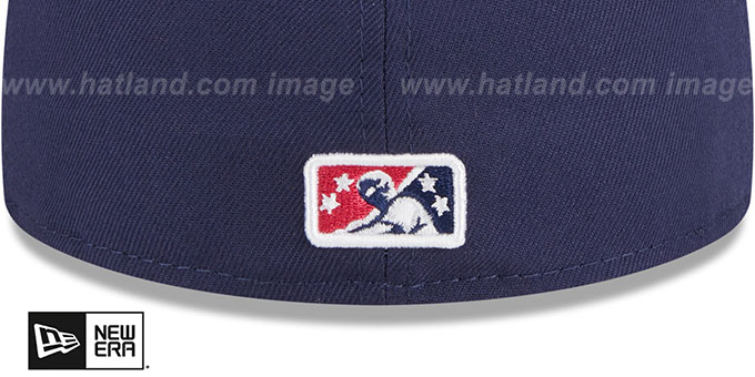 Pensacola Blue Wahoos 2024 THEME NIGHT Navy Fitted Hat