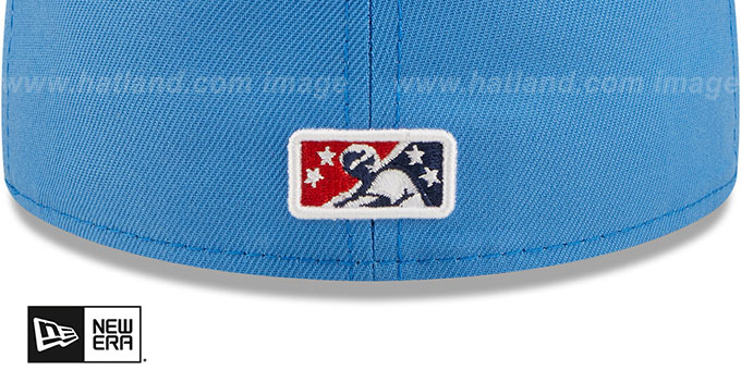 Jersey Shore BlueClaws MILB ONFIELD ALT 1 Blue-Gold Fitted Hat