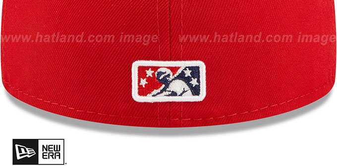 Jersey Shore BlueClaws MILB ONFIELD HOME Red Fitted Hat