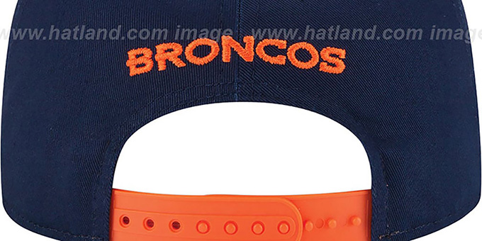Denver Broncos 2015 NFL DRAFT SNAPBACK Navy Hat by New Era