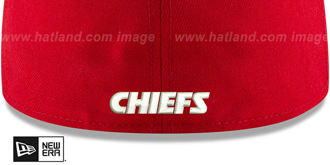 Kansas City Chiefs NFL TEAM-BASIC Red Fitted Hat by New Era