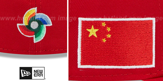 Canada China 2026 WBC GAME Red Hat by New Era