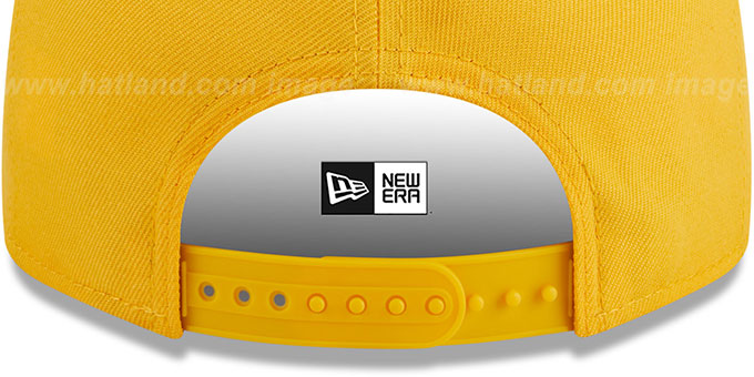 Dallas Cowboys TONAL TEAM-BASIC SNAPBACK Gold Hat by New Era