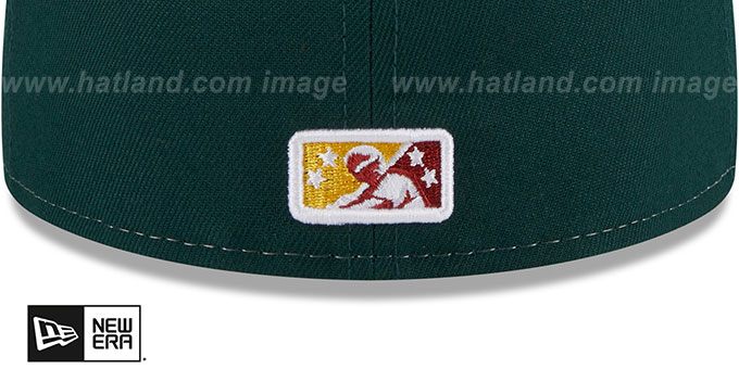 Altoona Curve THEME NIGHT White-Green-Burgundy Fitted Hat