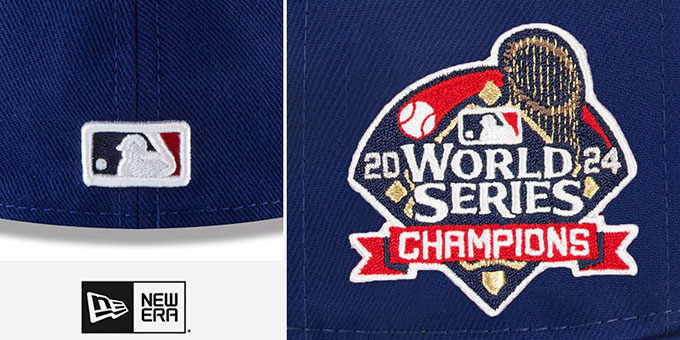 Los Angeles Dodgers 2024 WORLD SERIES CHAMPIONS GAME Fitted Hat