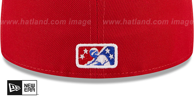 Tulsa Drillers MILB MARVEL DEFENDERS White-Red Fitted Hat