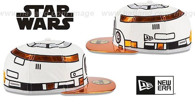 Star Wars Droid Bb8 CHARACTER FACE Fitted Hat by New Era