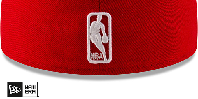 Atlanta Hawks NBA TEAM-BASIC Red Fitted Hat by New Era