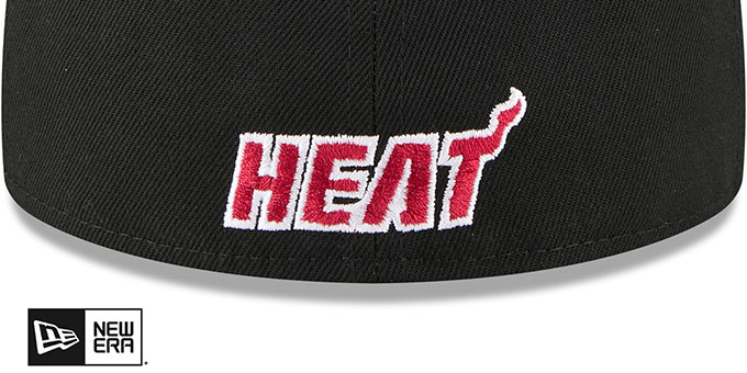 Miami Heat 2025-26 NBA SPLIT PANEL TIP OFF Fitted Hat