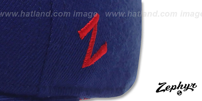 Kansas DHS Royal Fitted Hat by Zephyr