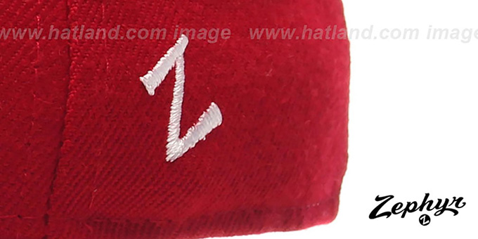 Louisville DHS Red Fitted Hat by Zephyr
