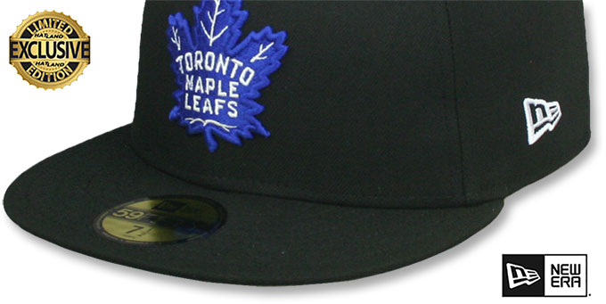 Toronto Maple Leafs NHL TEAM-BASIC Black Fitted Hat