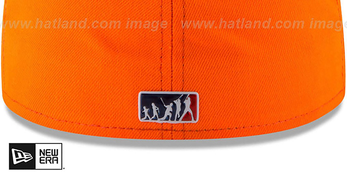 New York Mets 2017 MLB LITTLE-LEAGUE Orange Fitted Hat