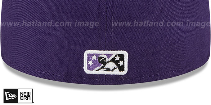 Fort Myers Mighty Mussels MILB MARVEL DEFENDERS Purple-Black Fitt