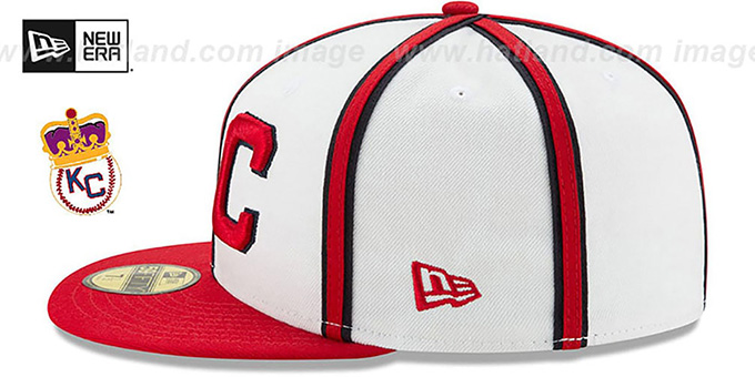 Kansas City Monarchs TURN-BACK-THE-CLOCK Fitted Hat