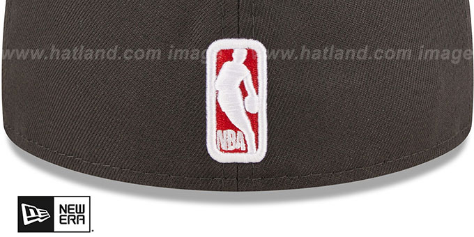 Brooklyn Nets 2T COLOR PACK Charcoal-Red Fitted Hat