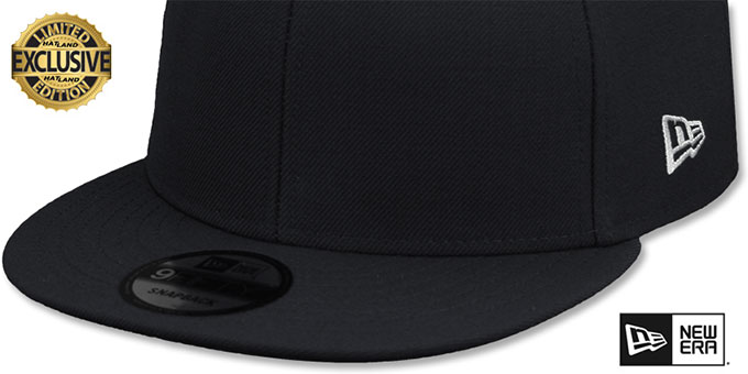 New Era BLANK SNAPBACK Black Hat