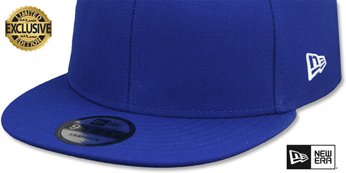 New Era BLANK SNAPBACK Royal Hat