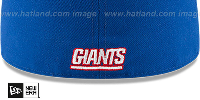 New York NY Giants NFL TEAM-BASIC Royal Fitted Hat