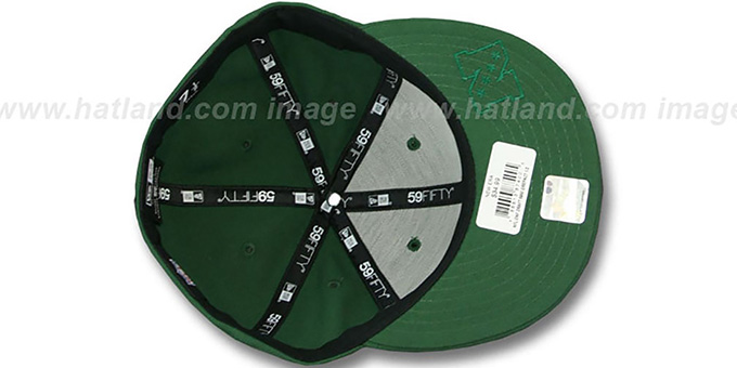 Packers NFL ONFIELD DRAFT Green Fitted Hat by New Era