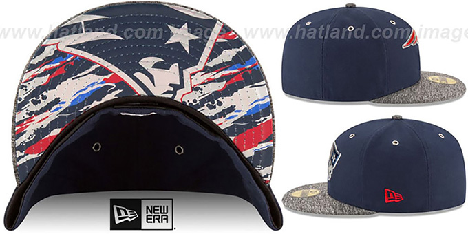 New England Patriots 2016 NFL DRAFT Fitted Hat by New Era