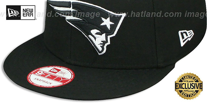 New England Patriots TEAM-BASIC SNAPBACK Black-White Hat New England Patriots TEAM-BASIC SNAPBACK Black-White Hat