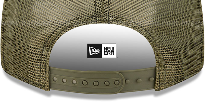 New England Patriots THROWBACK ARMY CAMO TRUCKER Hat